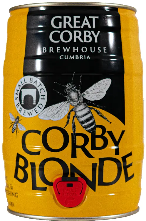 Corby Blonde Mini Keg – Great Corby Brewhouse Storefront
