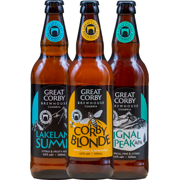 Great Corby Brewhouse Storefront – Craft beers forged in Cumbria