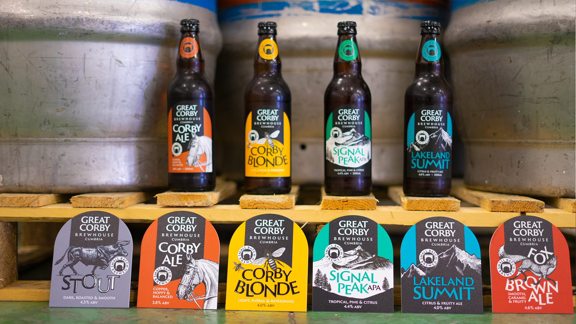 Great Corby Brewhouse Storefront – Craft beers forged in Cumbria