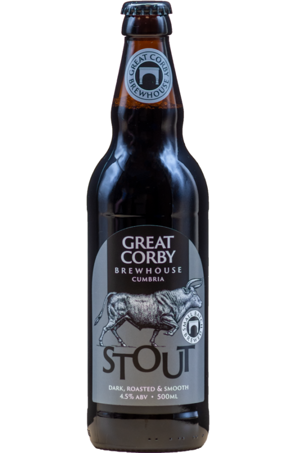Stout Dark Roasted Smooth Great Corby Brewhouse Storefront