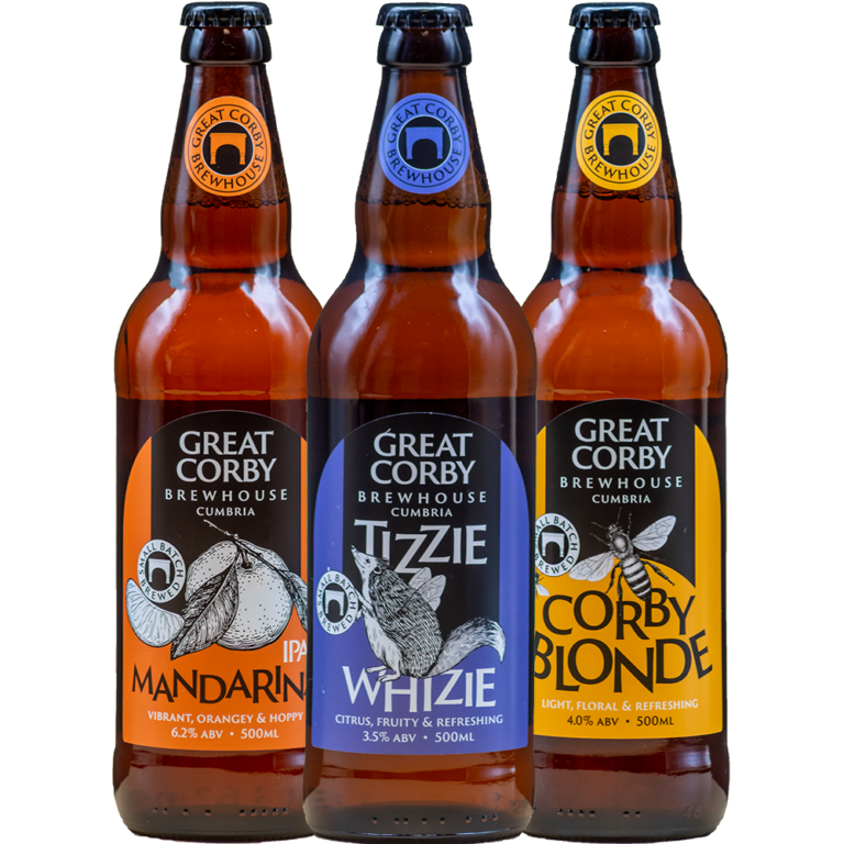 Great Corby Brewhouse Storefront – Craft beers forged in Cumbria