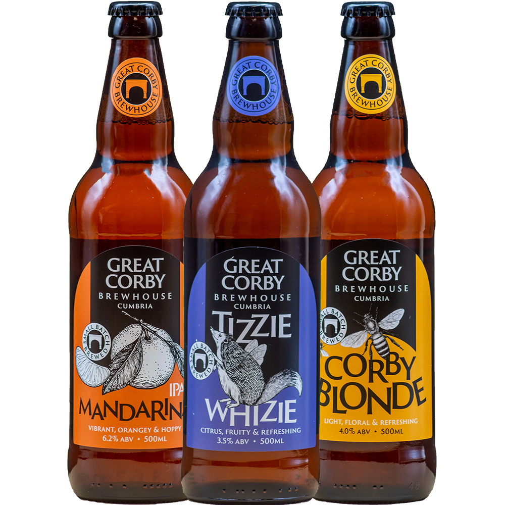 Great Corby Brewhouse Storefront – Craft beers forged in Cumbria